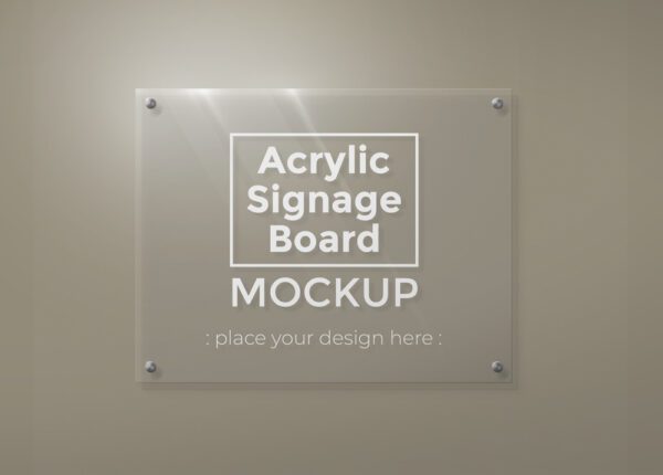 Acrylic Signs - printsoon