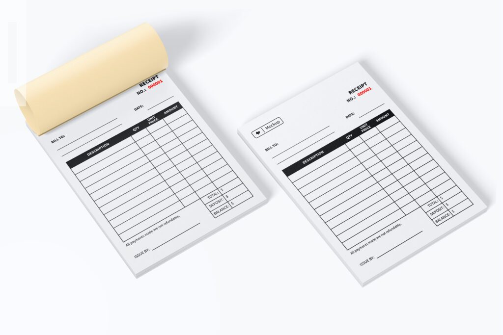 Design & Print Custom Bill Books to Stay Organized.. Bill Books
